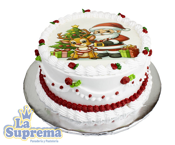 Santa y Rodolfo Oblea - Pastelería La Suprema