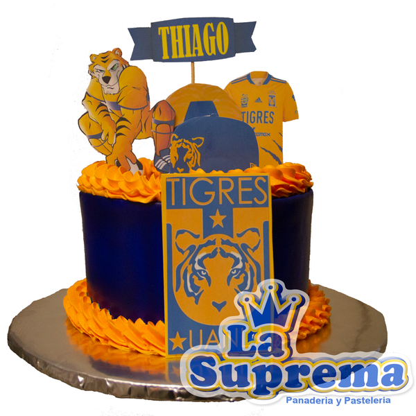 Pasteles de Fiesta Etiquetado "tigres" - Pastelería La Suprema